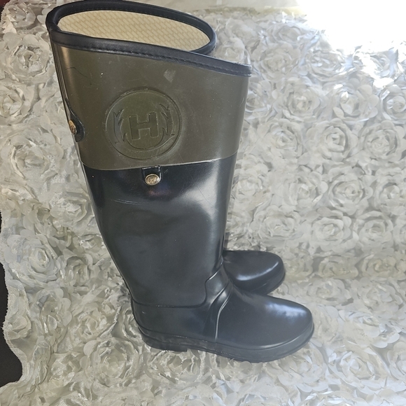 Hunter | Shoes | Hunter Regent Carlyle Regal Womens Rain Boots Size 8 ...